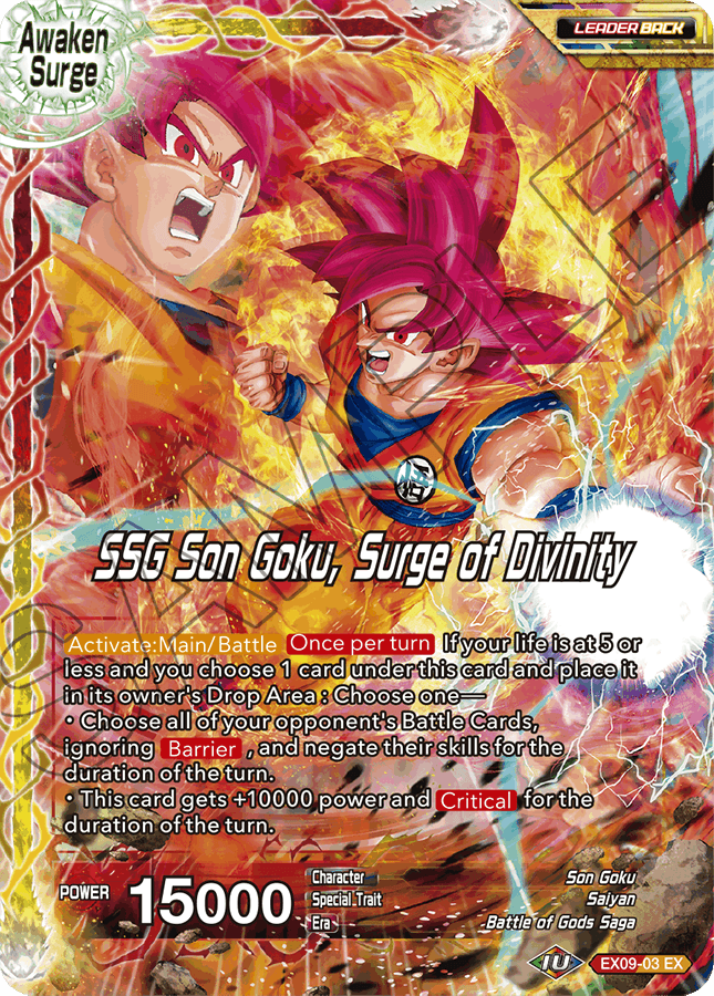 Series 9 UNIVERSAL ONSLAUGHT STRATEGY DRAGON BALL SUPER CARD GAME