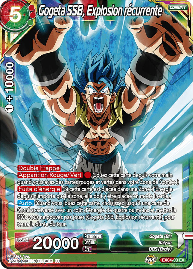 DRAGON BALL SUPER CARD GAME －EXPANSION SET－ 【GE03】 - PRODUITS | DRAGON ...