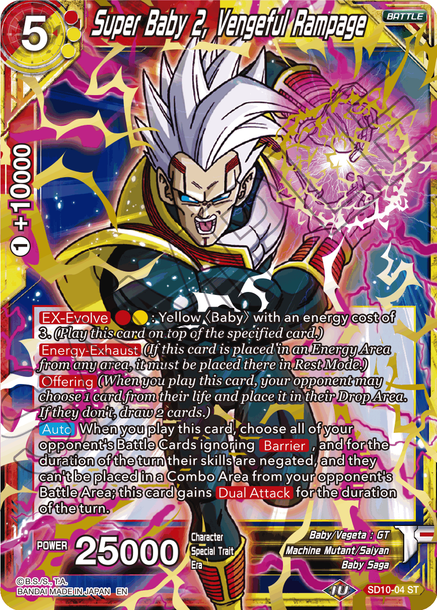 STARTER DECK 10 PARASITIC OVERLORD DBS SD10 Product DRAGON BALL 